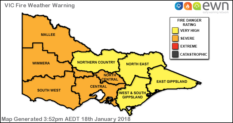 VIC Fire Weather Warning - ewn.com.au Alert