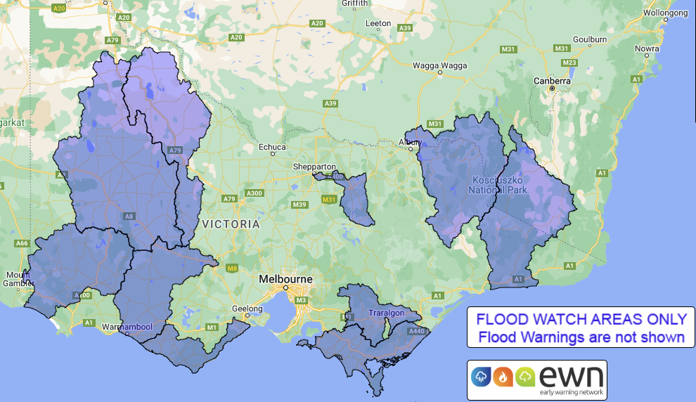 VIC Flood Watch: N Victoria and parts of Gippsland and S Victoria - ewn ...